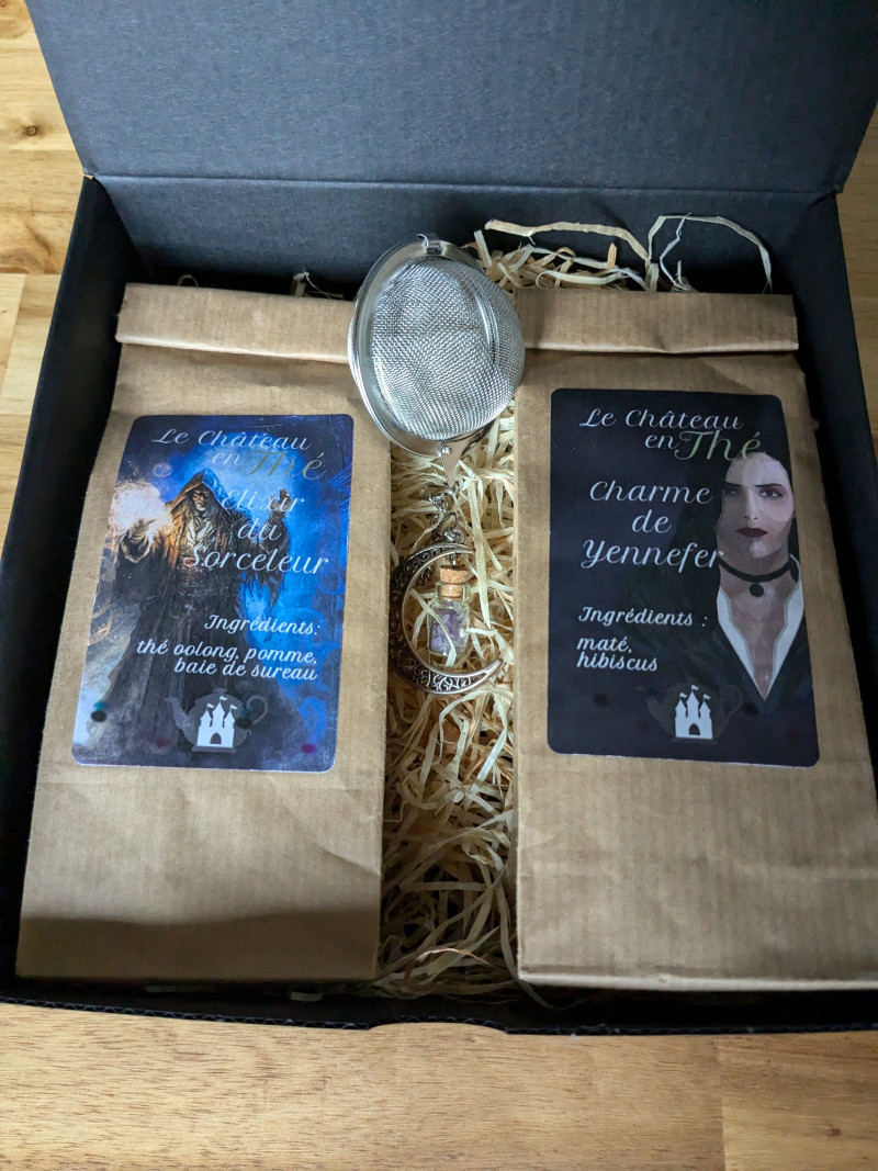 "The Witcher" tea box